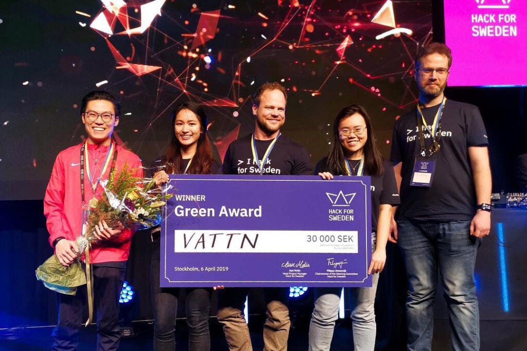 Business Analytics student wins first place at Sweden's largest hackathon - NUS Computing