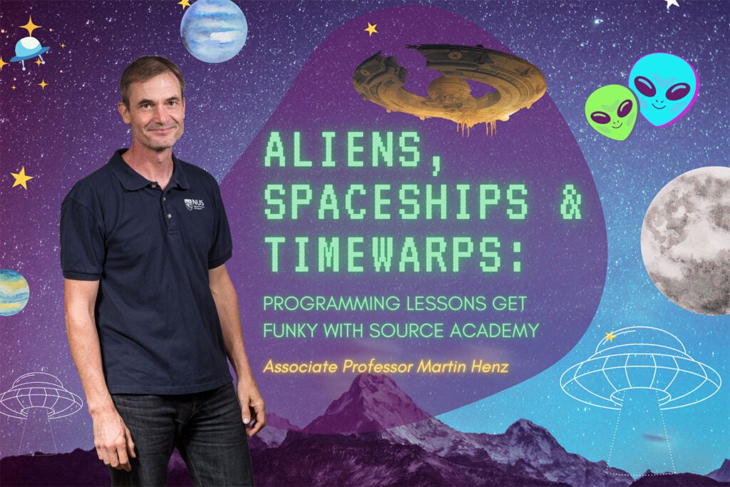Aliens, spaceships, and time warps — programming lessons get funky with ...