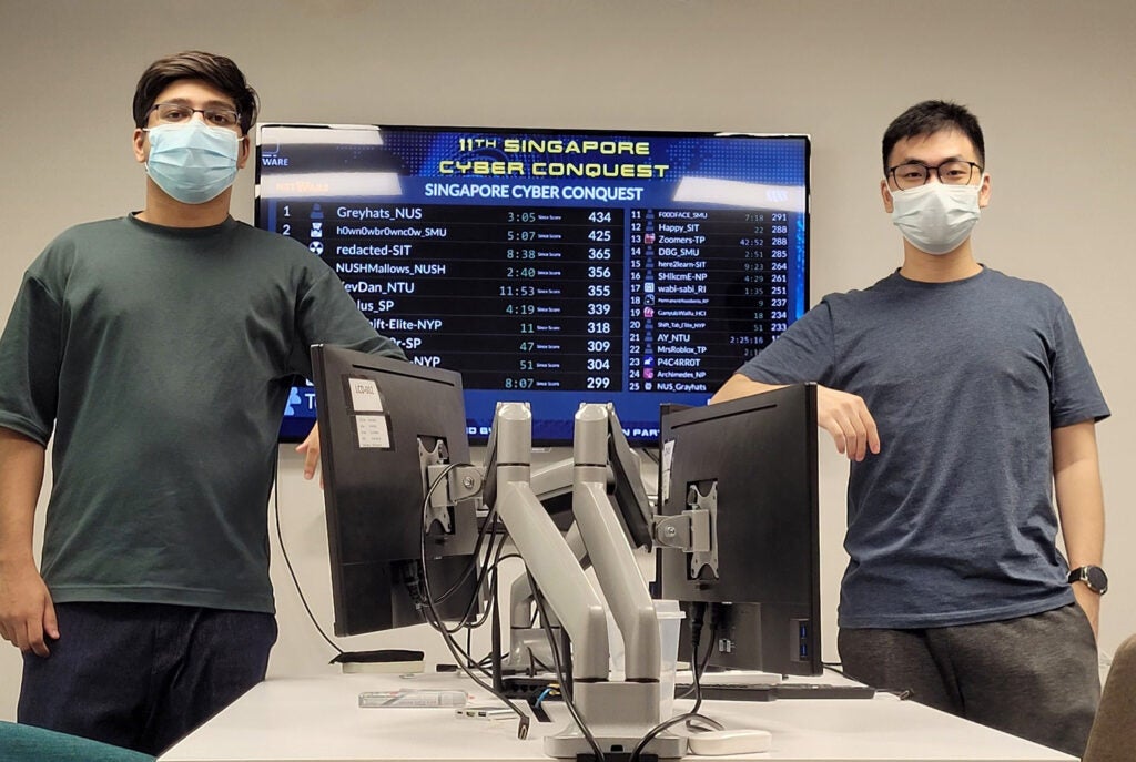 NUS Greyhats win Singapore Cyber Conquest 2021 - NUS Computing