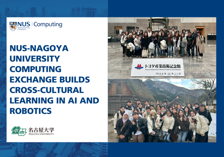 NUS-Nagoya University Computing Exchange Builds Cross-Cultural Learning ...