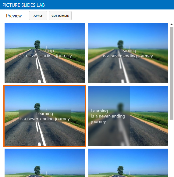 Picture Slides Lab User Guide - PowerPointLabs